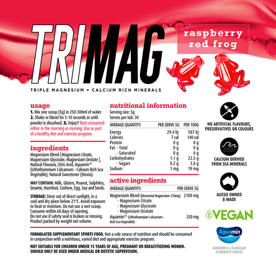 Tri Mag - Triple Magnesium Supplement with Calcium