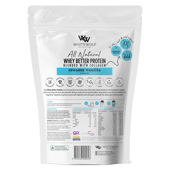 Whey Better Protein boosted with Collagen